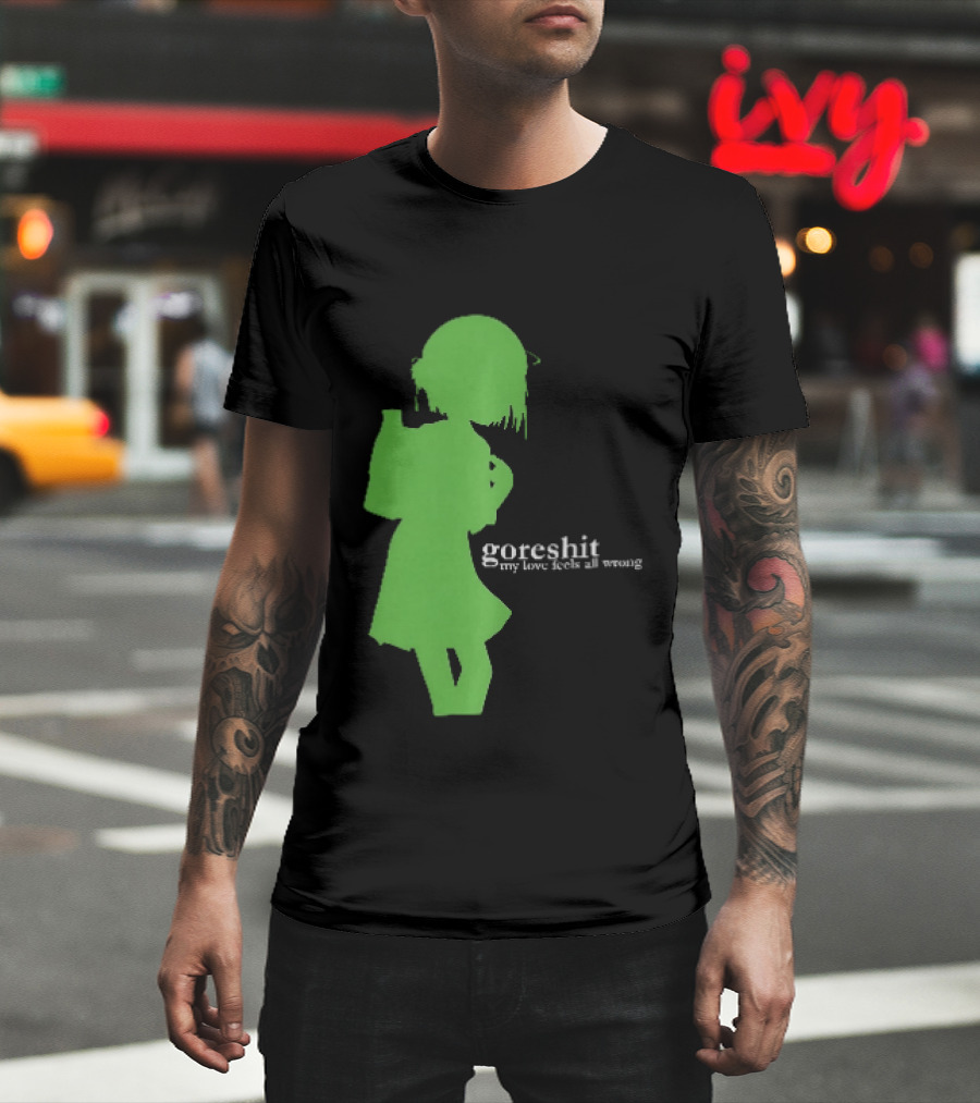 Goreshit My Love Feels All Wrong Anime T-Shirt