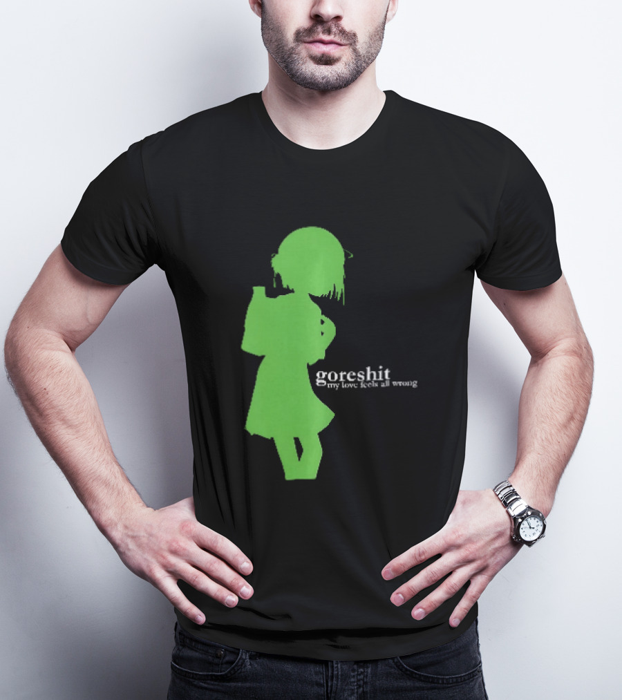 Goreshit My Love Feels All Wrong Anime T-Shirt
