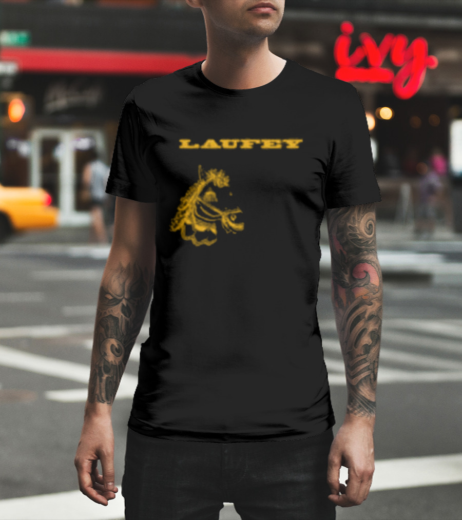 Laufey A Matter Of Time Tour Brown T-Shirt