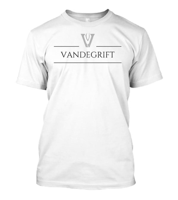 Vandegrift Vipers Stylized V Horizontal Lines T-Shirt