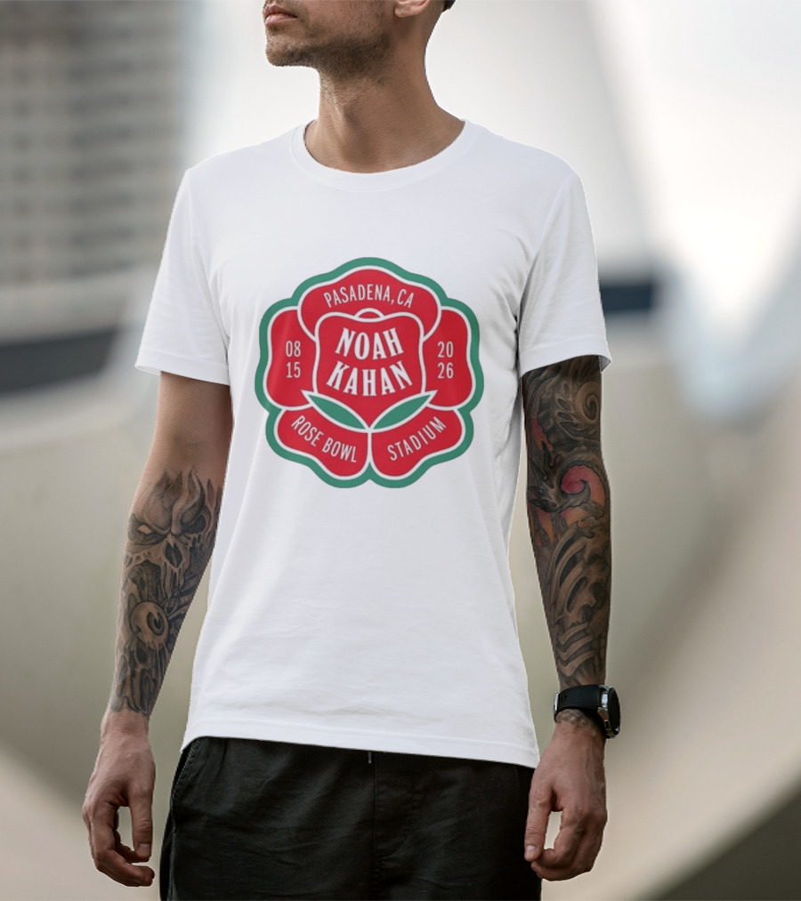Noah Kahan Pasadena CA Rose Bowl Stadium 2026 August 15 T-Shirt