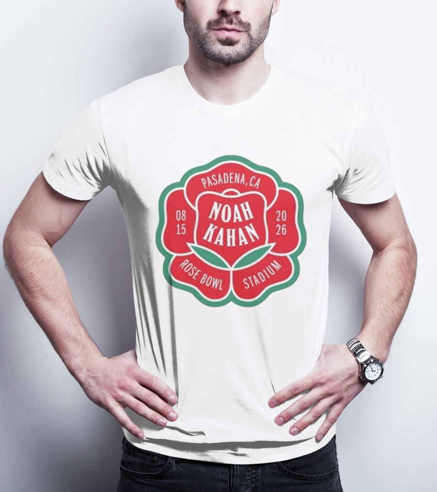 Noah Kahan Pasadena CA Rose Bowl Stadium 2026 August 15 T-Shirt
