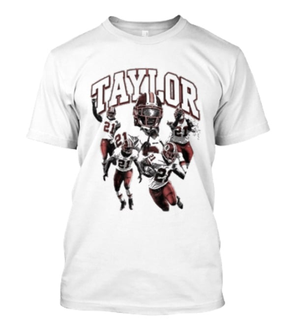 Taylor Washington Redskins 21 Northwest Stadium Football T-Shirt