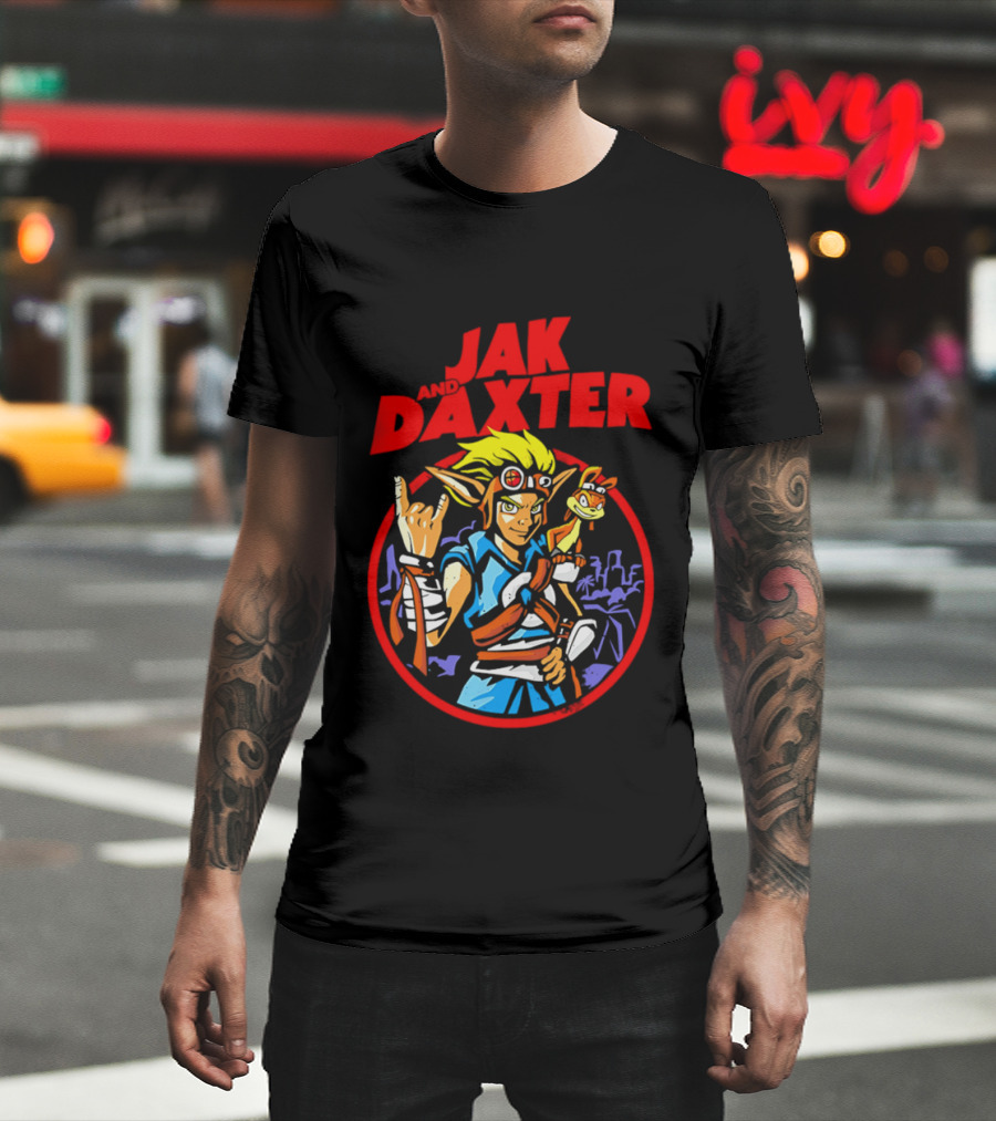 Jak And Daxter Iconic Characters T-Shirt