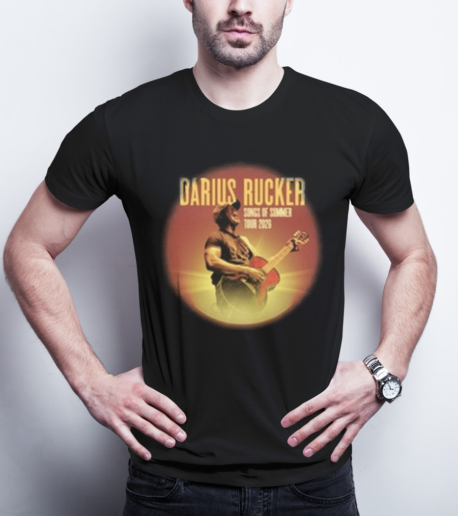 Darius Rucker Songs Of Summer Tour 2026 Vintage Country Music Concert Performance T-Shirt
