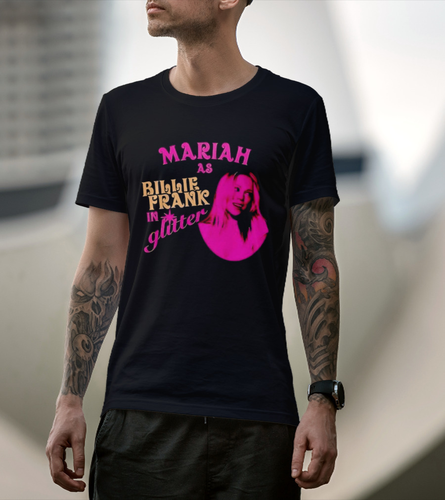 Mariah As Billie Frank In Glitter Pink Image T-Shirt
