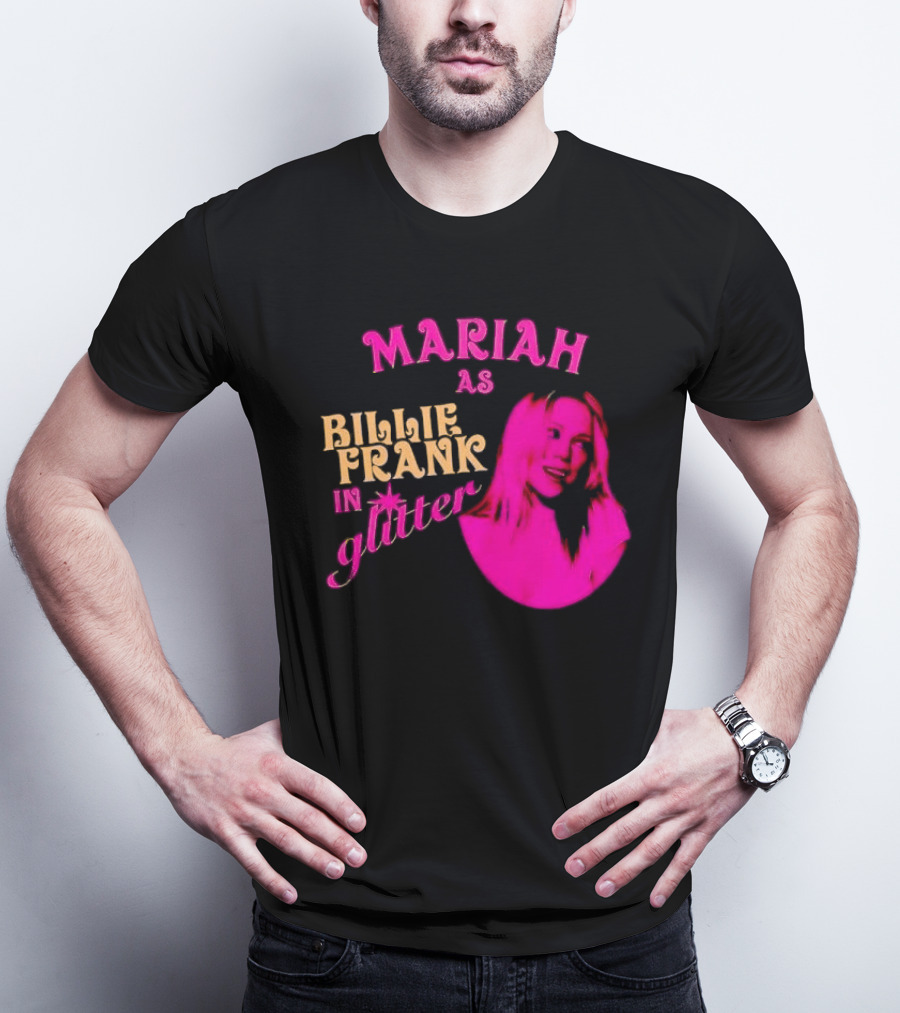 Mariah As Billie Frank In Glitter Pink Image T-Shirt