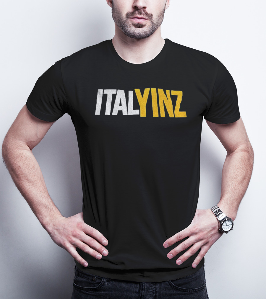 Italyinz Yinzer Pittsburgh T-Shirt
