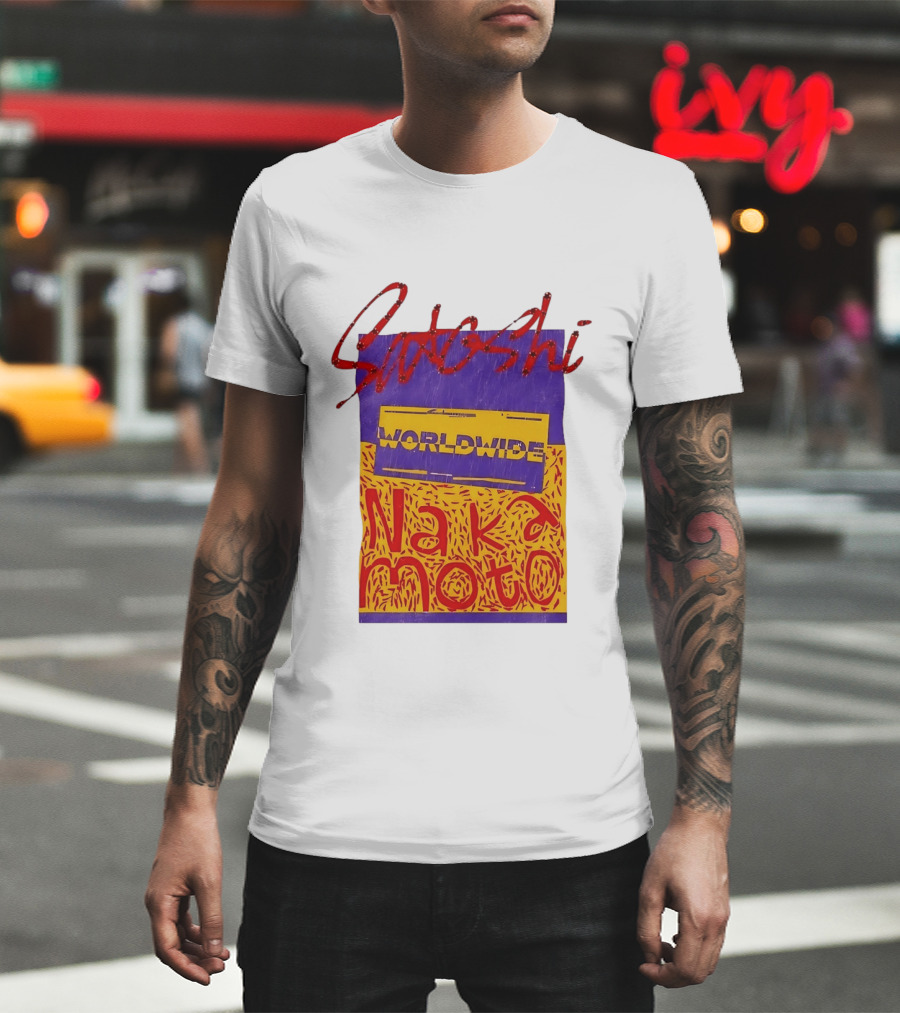 Xavi Simons Satoshi Worldwide Nakamoto T-Shirt
