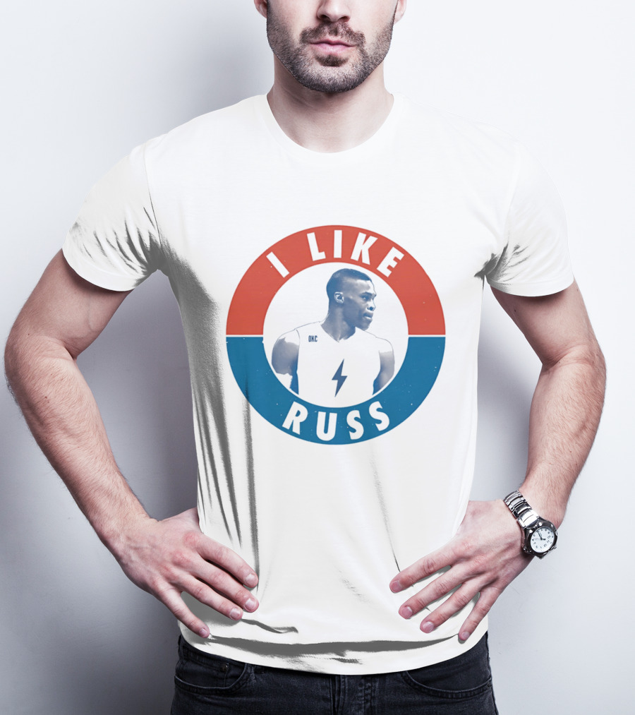 I Like Russ Oklahoma City Thunder Westbrook T-Shirt