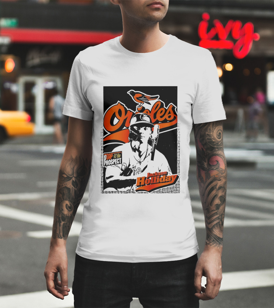 Orioles Top Prospect All Star Jackson Holliday Debut 2026 T-Shirt
