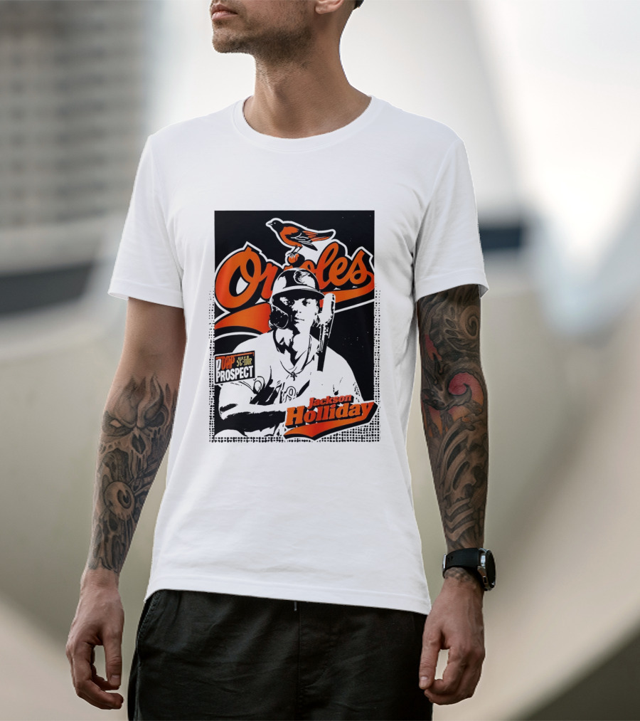 Orioles Top Prospect All Star Jackson Holliday Debut 2026 T-Shirt