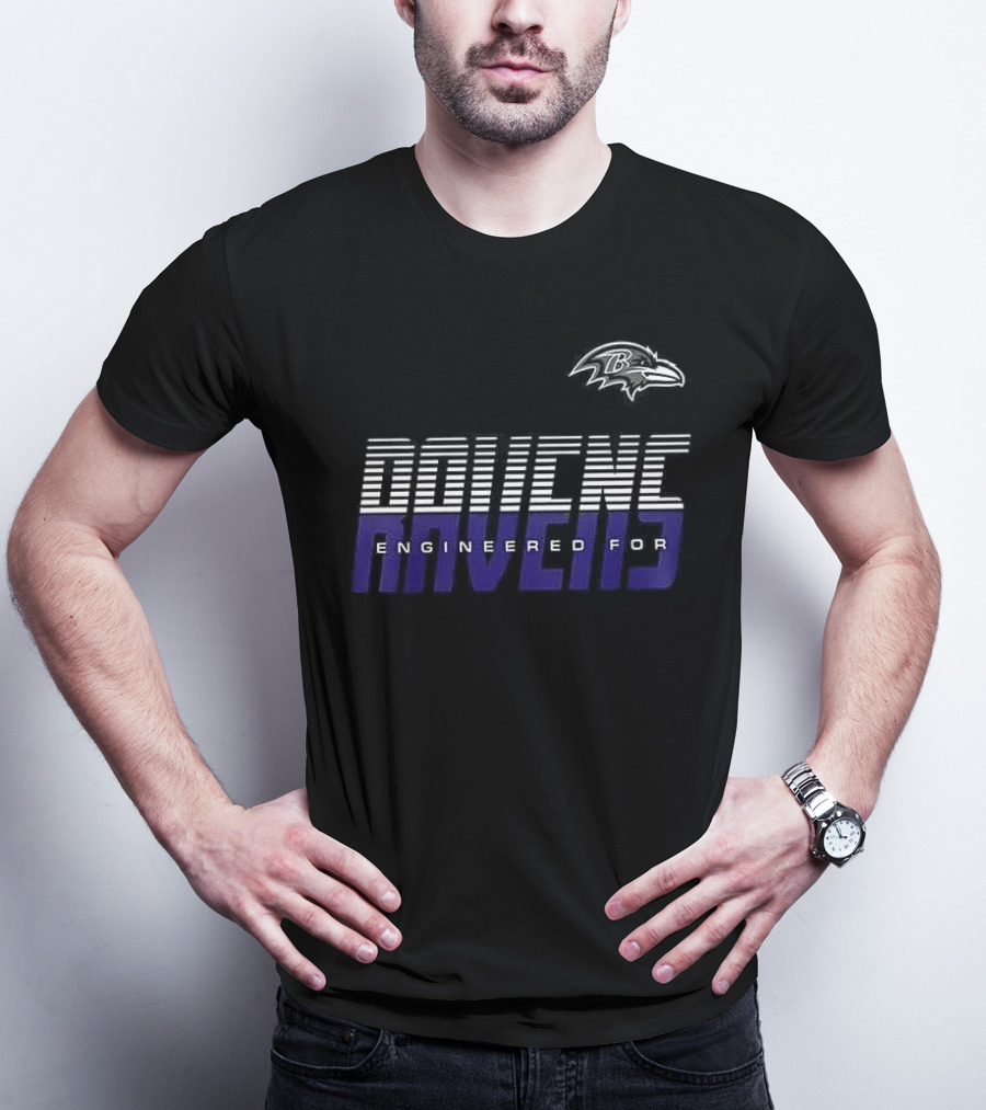 Baltimore Ravens Engineered For Ravens Fans Iconic Team Spirit T-Shirt
