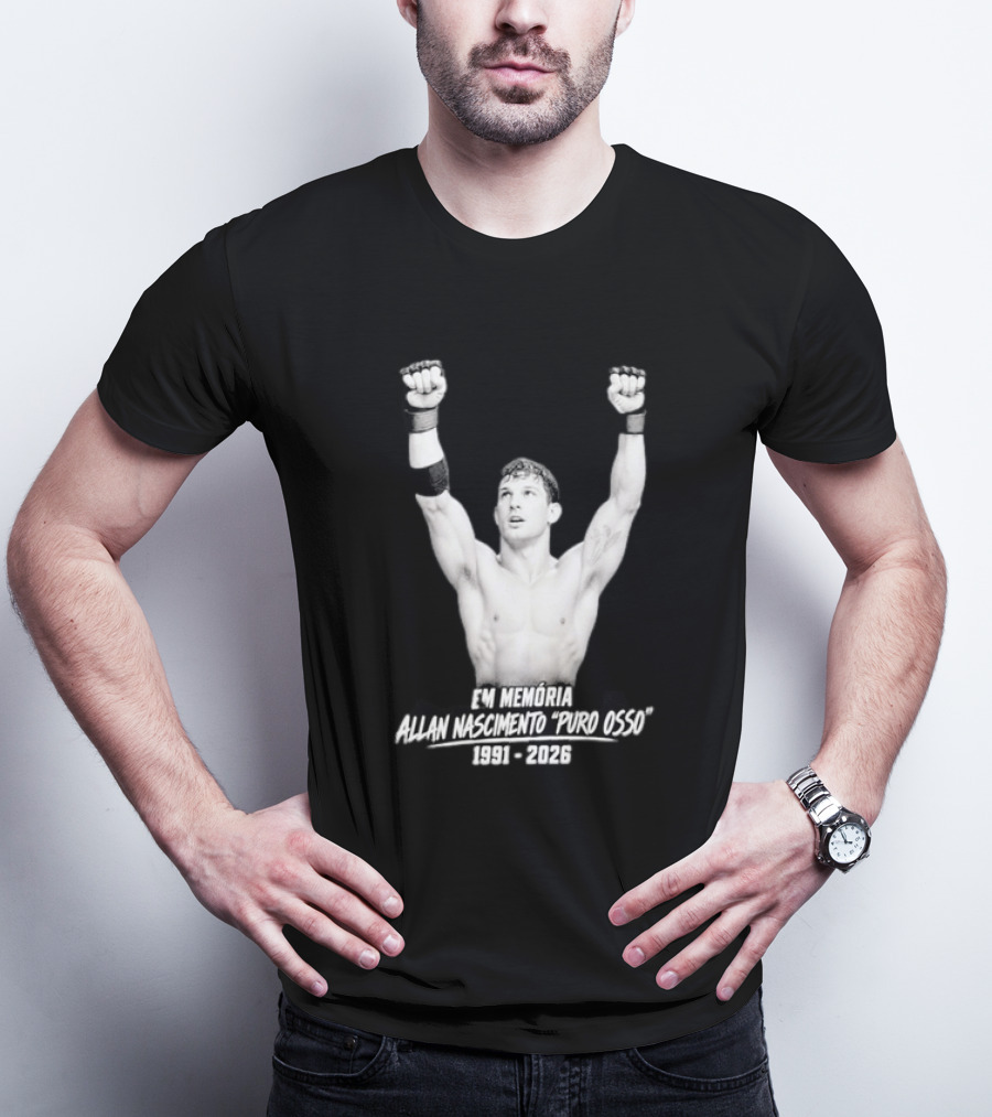 Ian Machado Garry Em Memória Allan Nascimento Puro Osso 1990 2026 T-Shirt