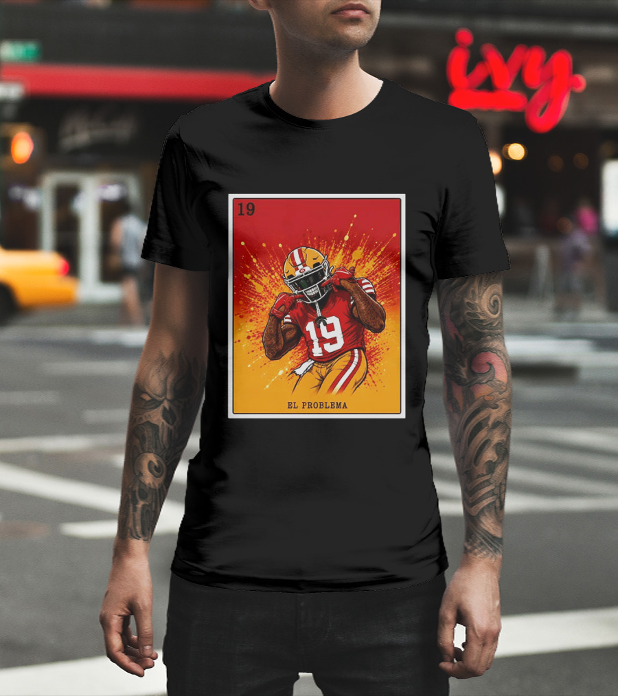 El Problema Loteria Card 19 Deebo Samuel Sr 49ers T-Shirt