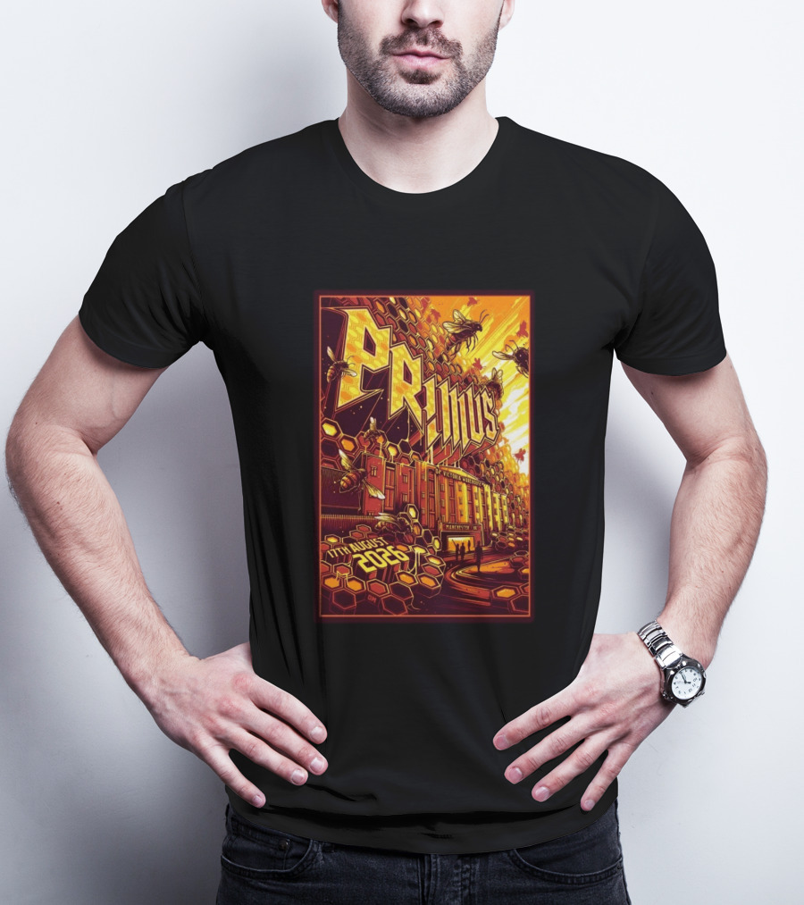 Primus O2 Victoria Warehouse Manchester UK 17th August 2026 T-Shirt
