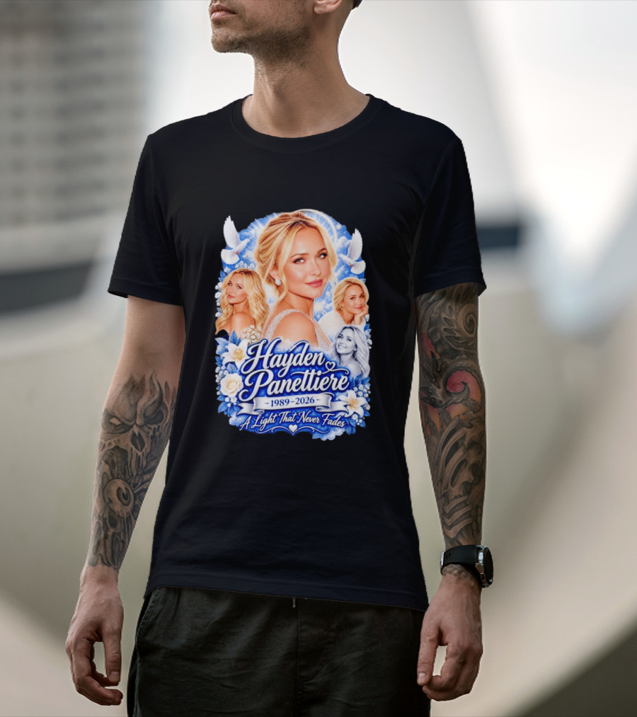 Hayden Panettiere 1989 2026 A Light That Never Fades T-Shirt