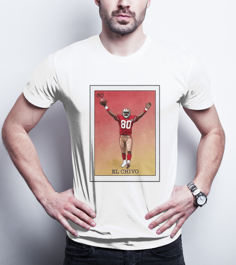 El Chivo 80 San Francisco 49ers Loteria Card T-Shirt