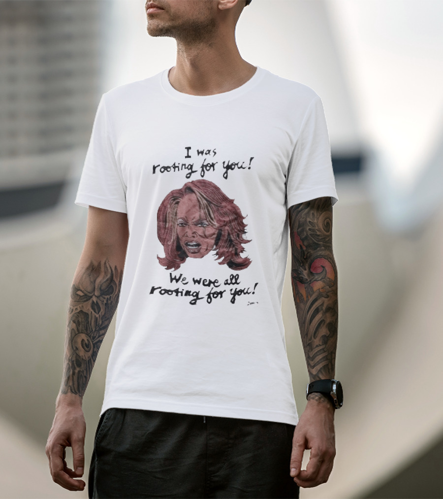 Sina Sparrow I Was Rooting For You We Were All Rooting For You Iconic Expression T-Shirt