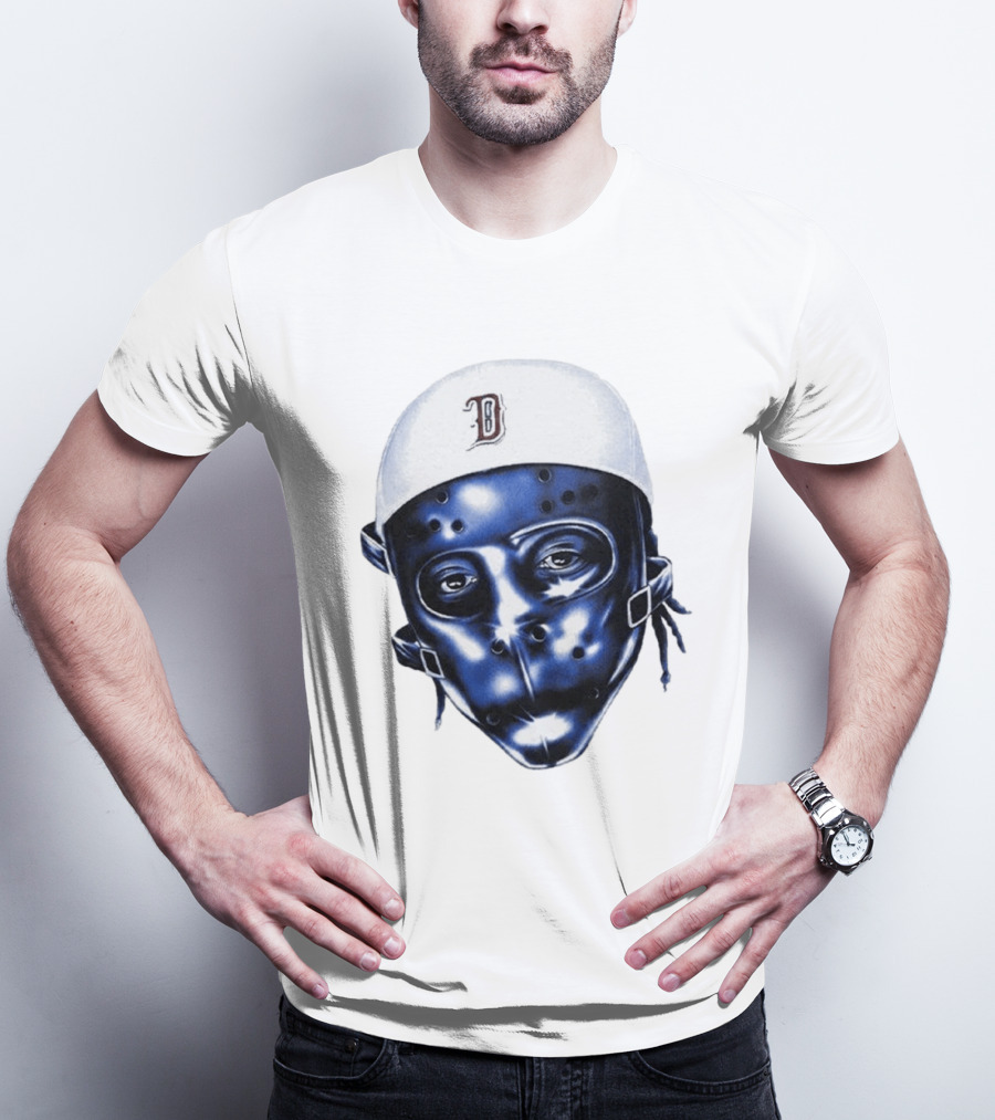 Stray Lee Know Concert Blue Hockey Mask D Cap T-Shirt