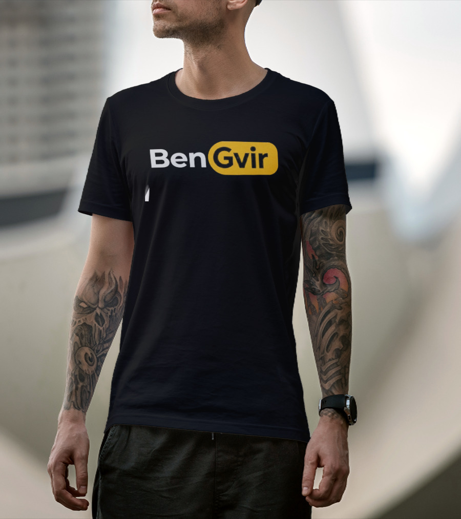 Ben Gvir Tomodachi Life Parody Gaming T-Shirt