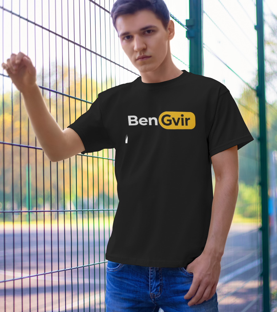 Ben Gvir Tomodachi Life Parody Gaming T-Shirt