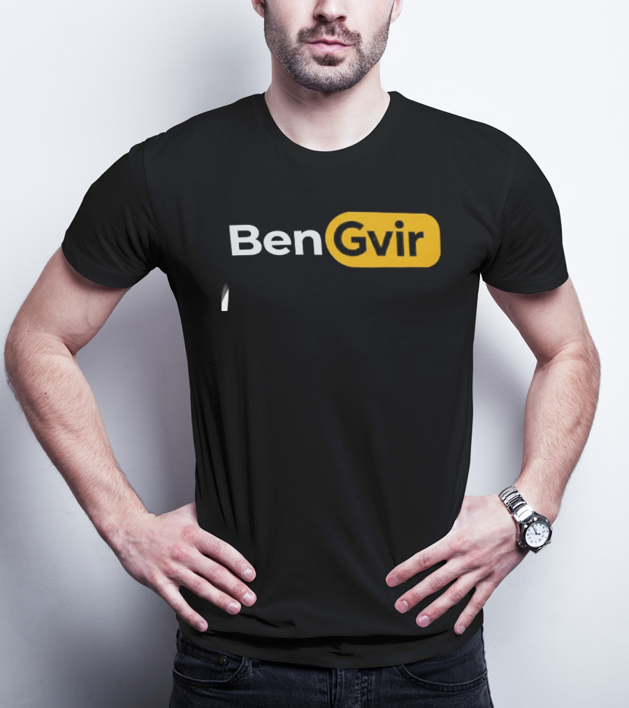 Ben Gvir Tomodachi Life Parody Gaming T-Shirt