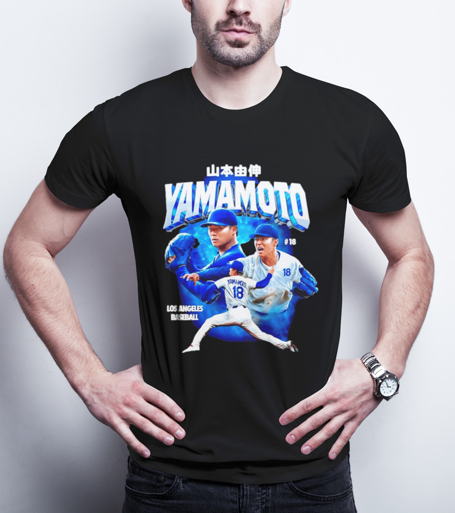 Yamamoto #18 Los Angeles Baseball 2026 T-Shirt