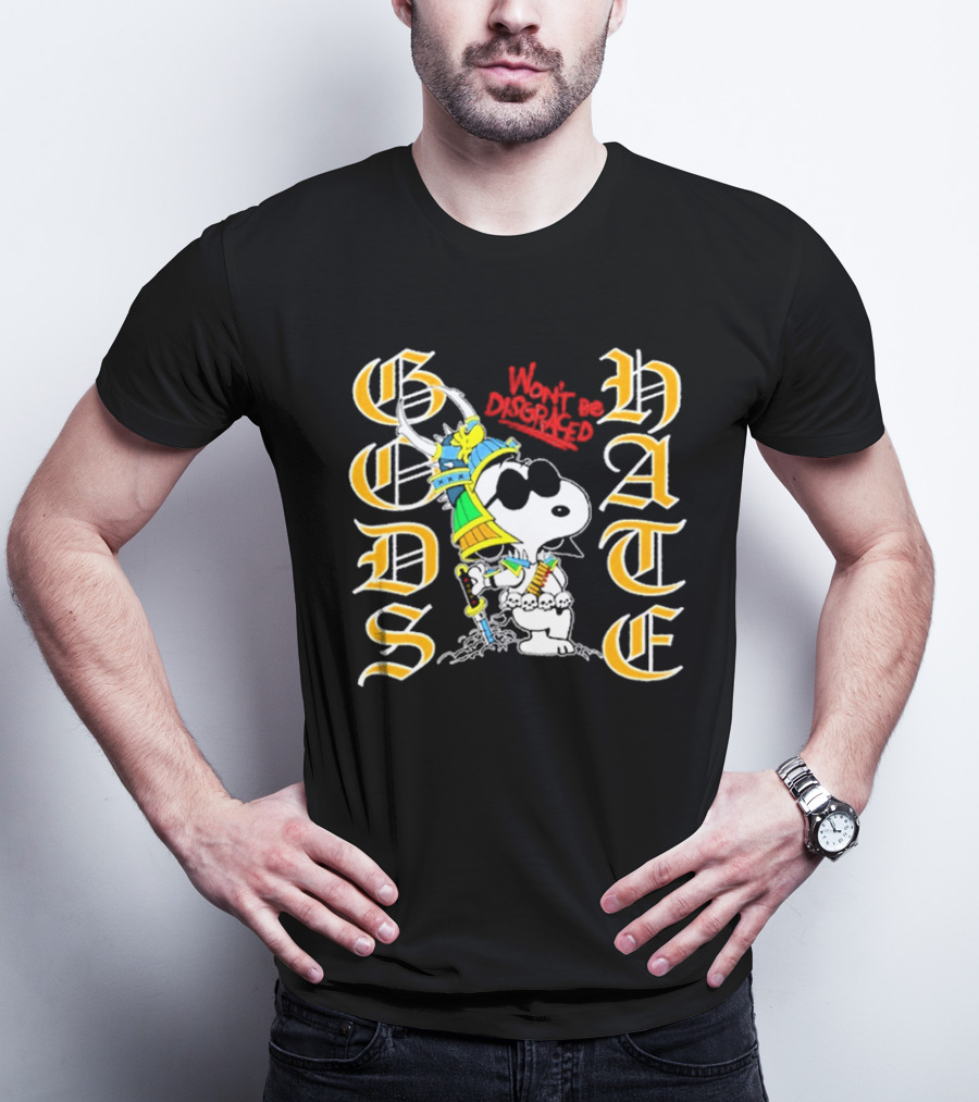 God's Hate We Owe You Nothing Samurai Joe Hardcore T-Shirt