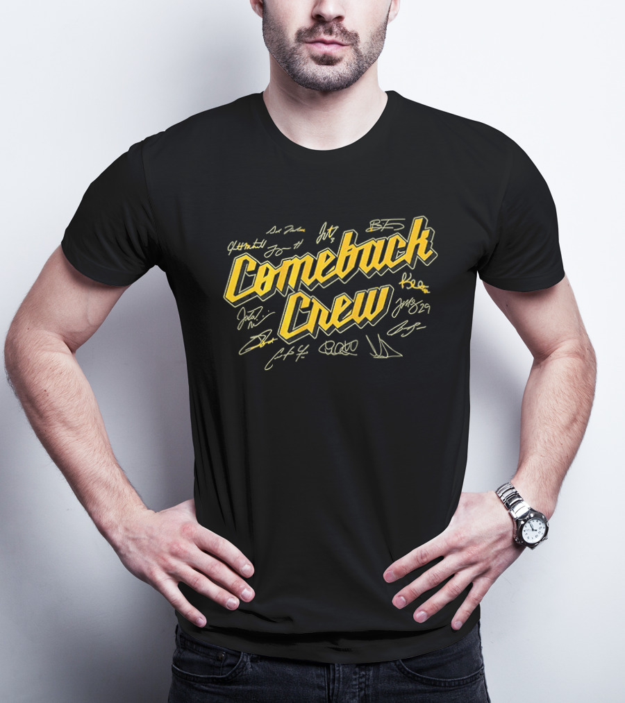 Milwaukee Baseball Comeback Crew Signatures MLB T-Shirt
