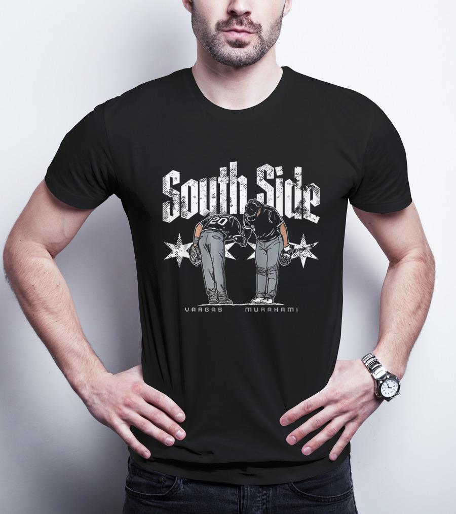 South Side Vargas Murakami Bowing Gesture Chicago White Sox T-Shirt