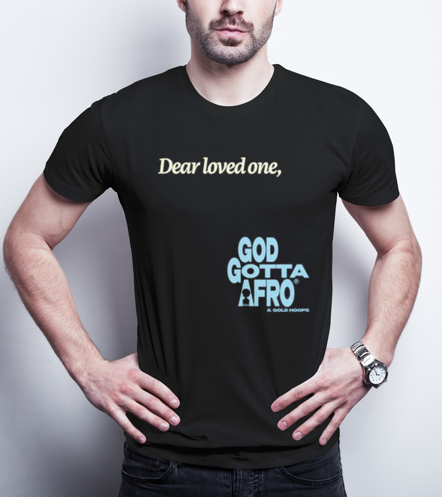Roc Nation Rapsody Dear Loved One God Got A Afro T-Shirt