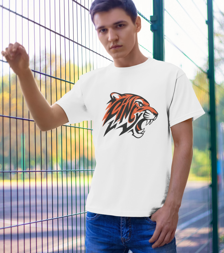 Cincy Tiger Stripes Roaring Bengal T-Shirt