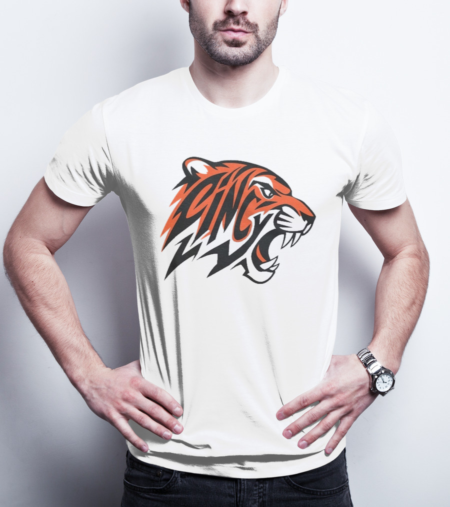 Cincy Tiger Stripes Roaring Bengal T-Shirt