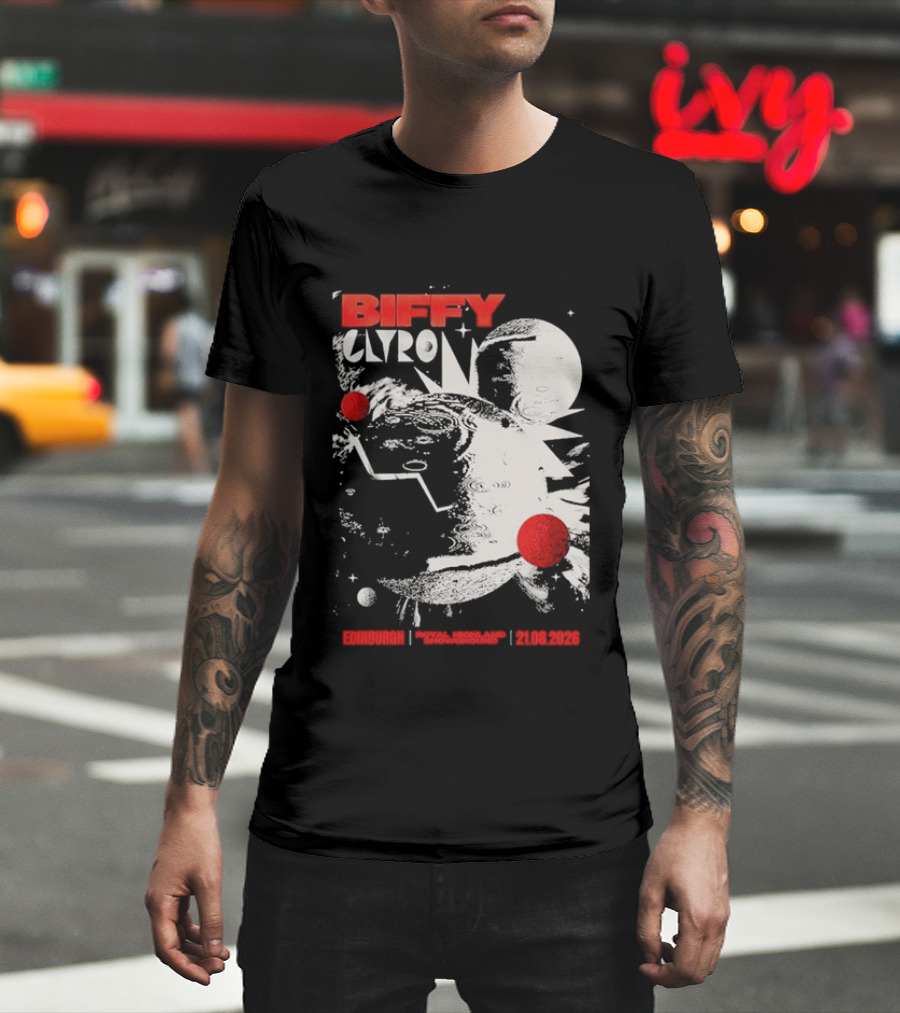 Biffy Clyro Exclusive Event Royal Highland Showgrounds Edinburgh August 21 2026 T-Shirt