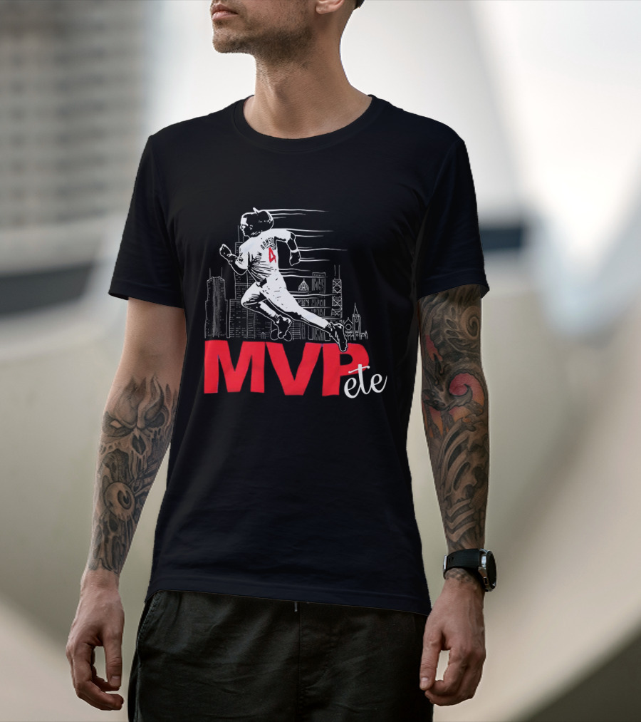 Chicago Northside Baseball MVPete Skyline Running Player T-Shirt