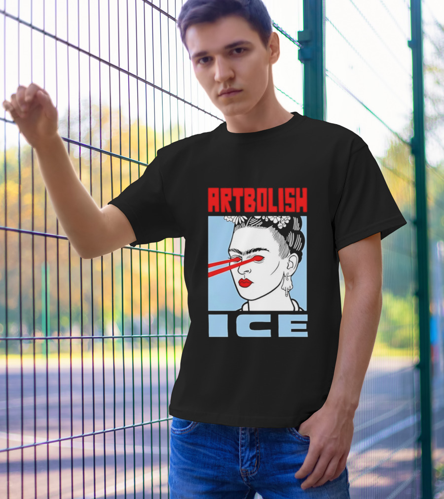 ARTBOLISH ICE Frida Kahlo Lalo T-Shirt