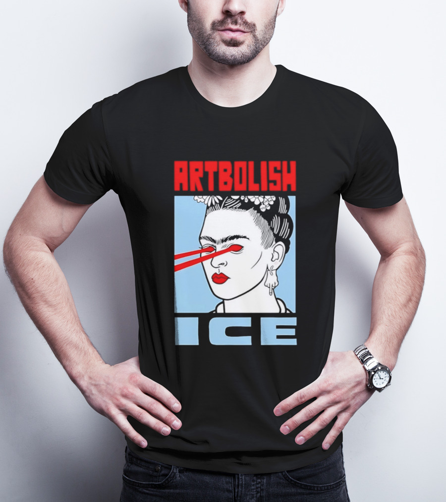 ARTBOLISH ICE Frida Kahlo Lalo T-Shirt
