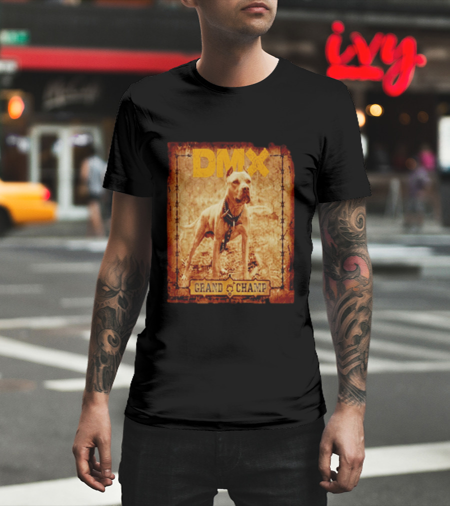 DMX Grand Champ Album Cover Dog Image T-Shirt