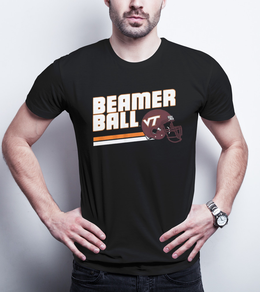 Beamer Ball VT Football Virginia Tech Frank Beamer Coach T-Shirt