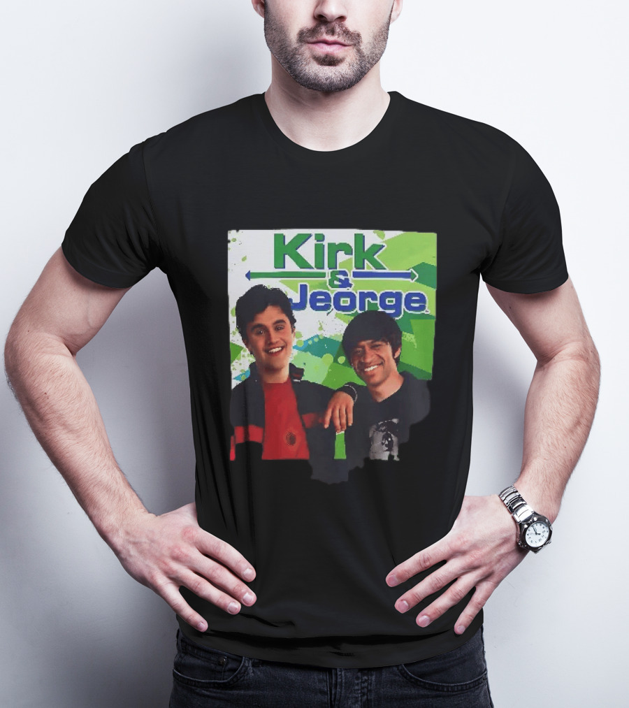 Kirk & Jeorge Drake & Josh TV Show Inspired Green T-Shirt
