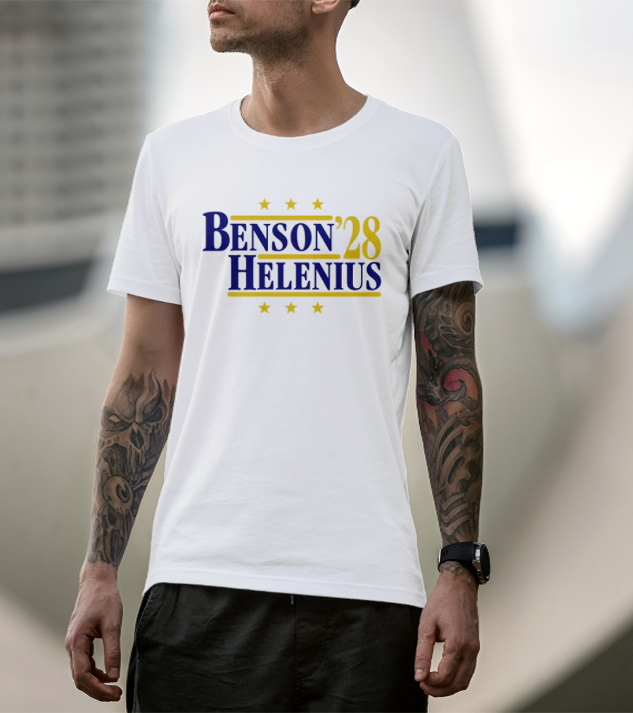 Benson Helenius '28 Buffalo Sabres Stars T-Shirt