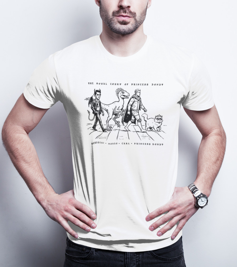 The Royal Court Of Princess Donut Dungeon Crawler Adventure Heroes T-Shirt