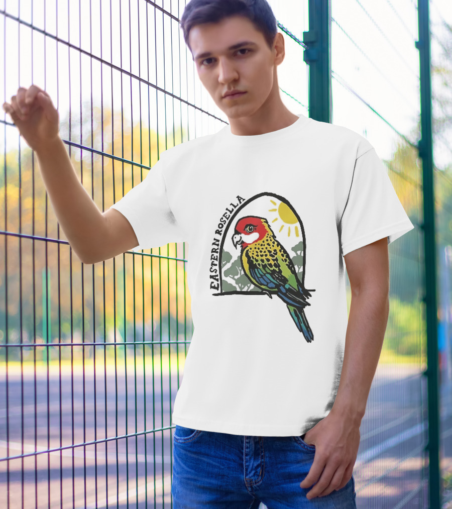 Eastern Rosella Bird Sunshine T-Shirt