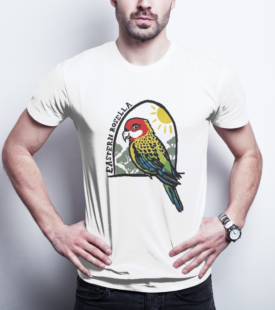 Eastern Rosella Bird Sunshine T-Shirt
