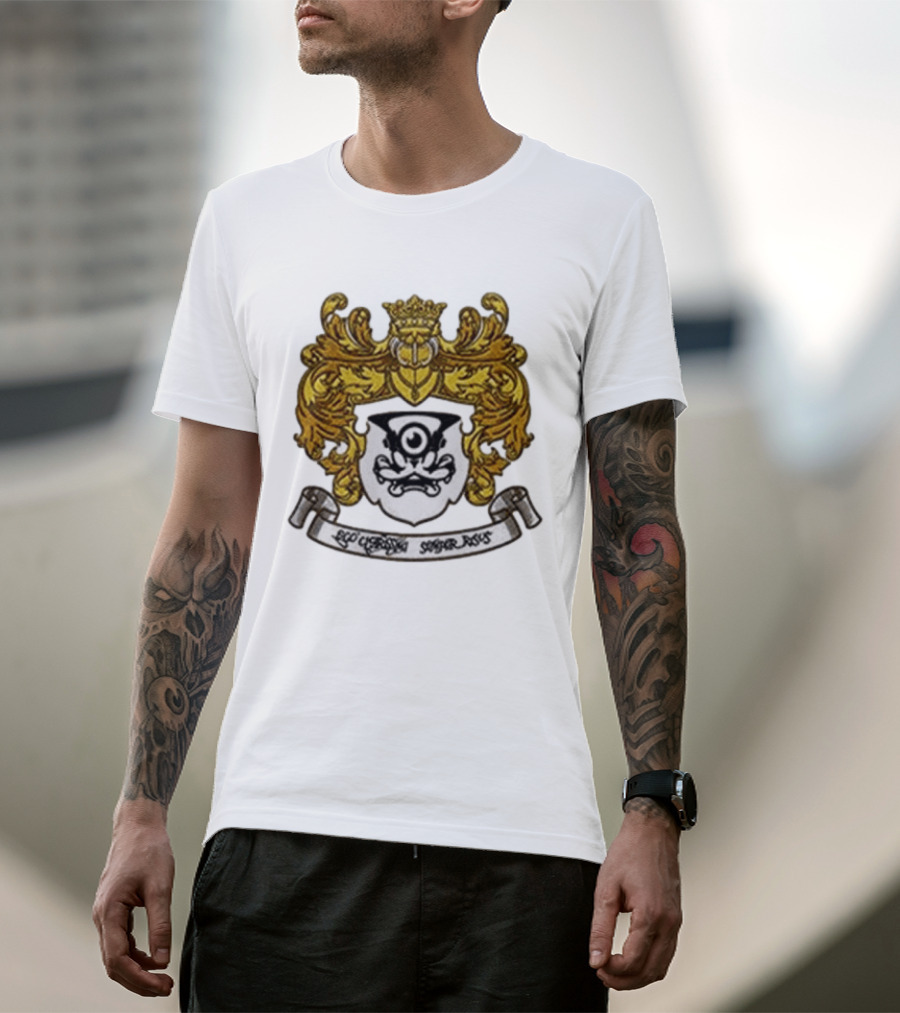 Frost Children Emotional Swaggage Crest Crown Motif T-Shirt