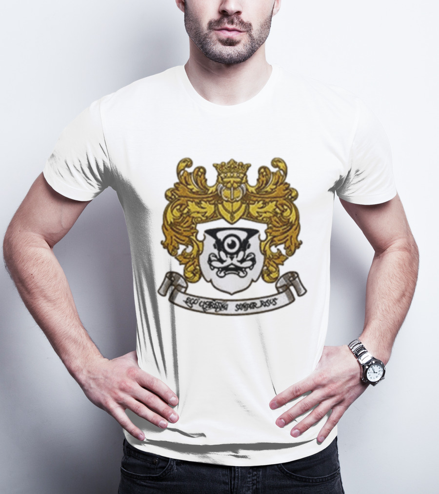 Frost Children Emotional Swaggage Crest Crown Motif T-Shirt