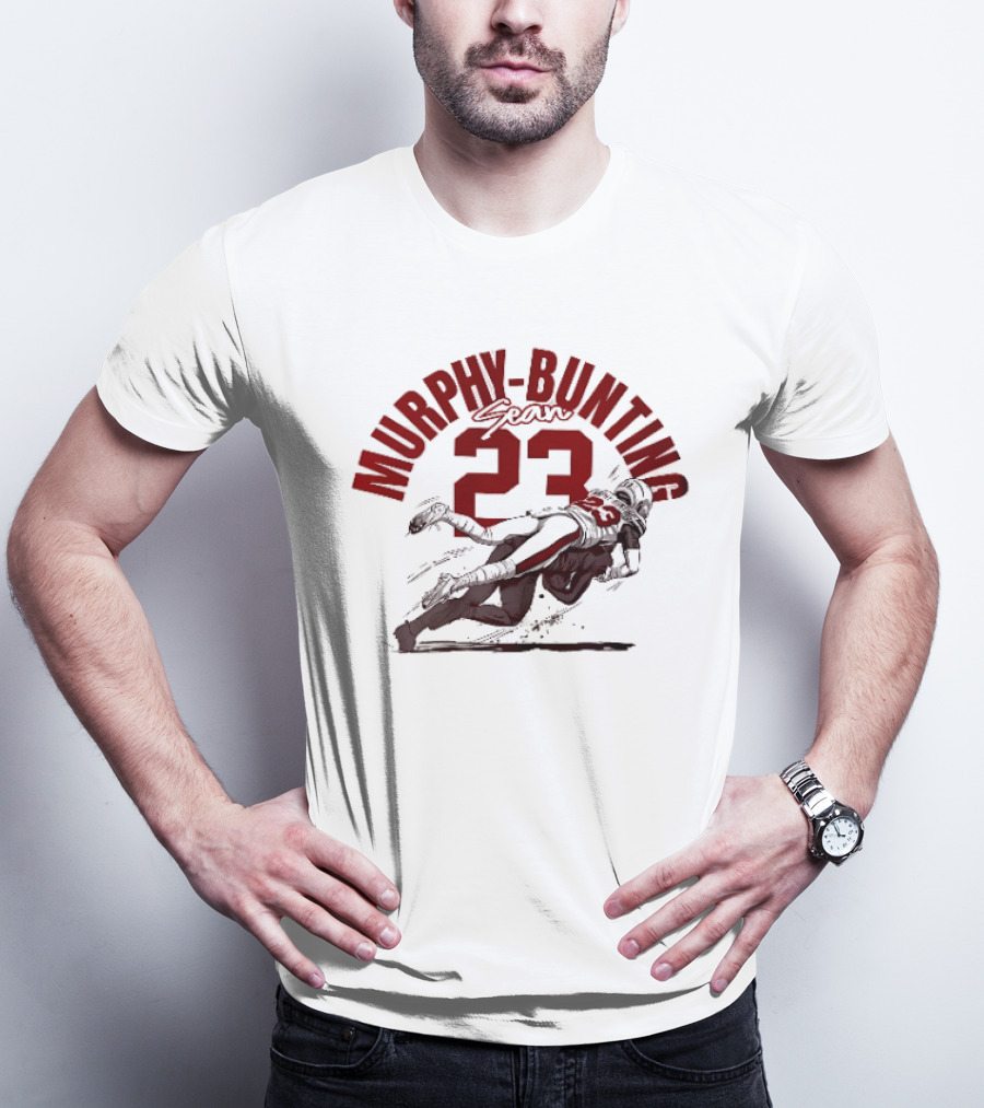 Murphy Bunting Sean 23 Arizona Football Athlete T-Shirt