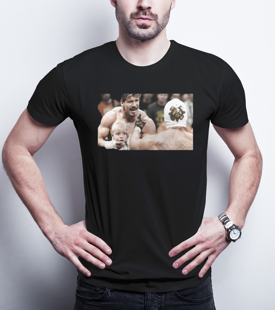 Bad Bunny Southern Tackle Apple Vintage Wrestling Match Iconic WWE Scene T-Shirt