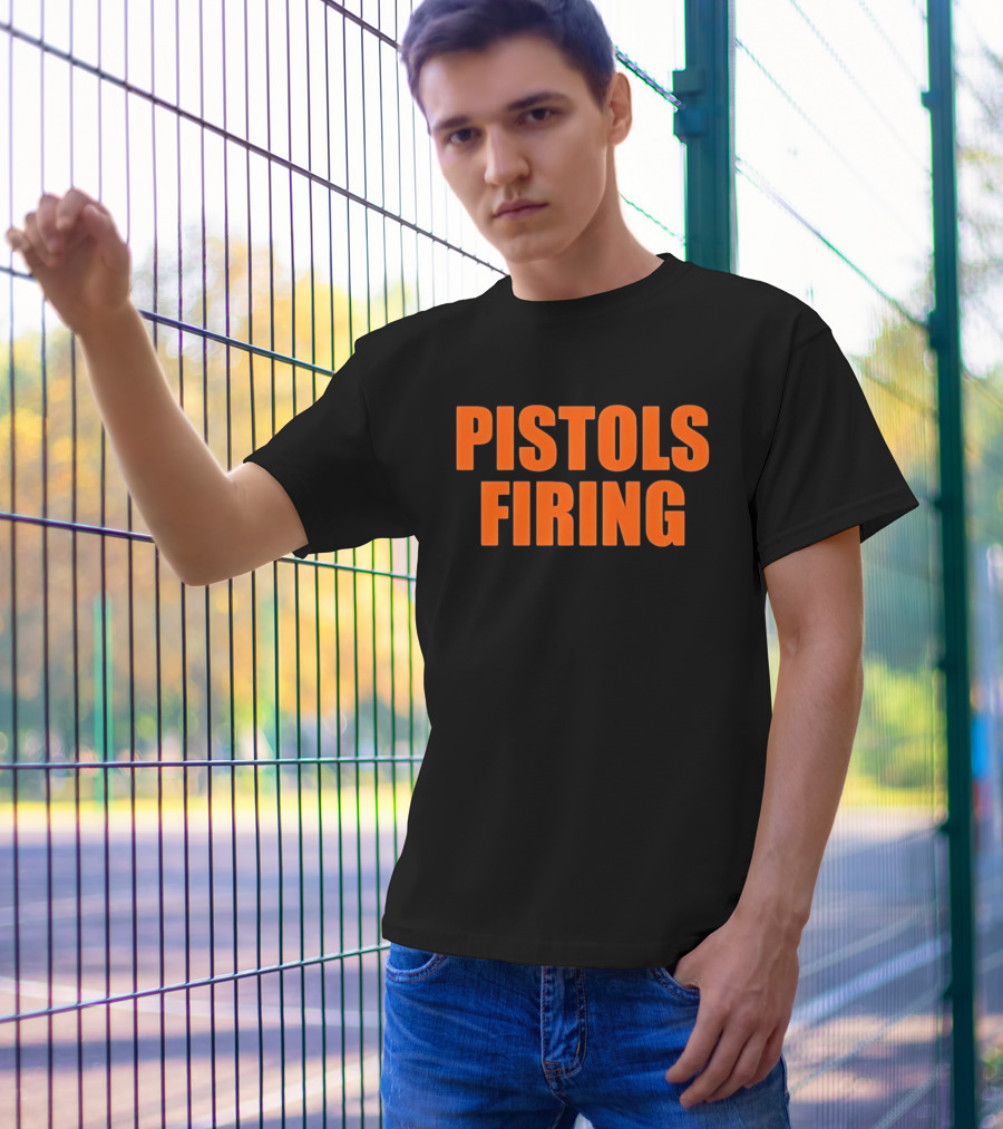 Pistols Firing Oklahoma State Cowboys T-Shirt